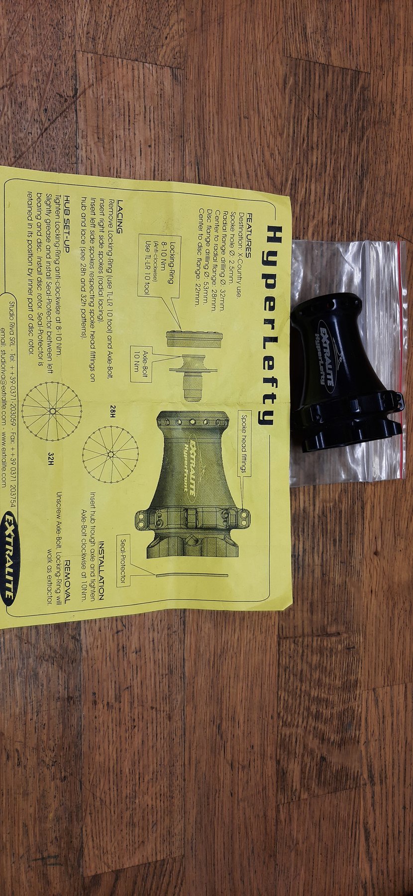 Säljes: Extralite HyperLefty 32H | Happyride.se