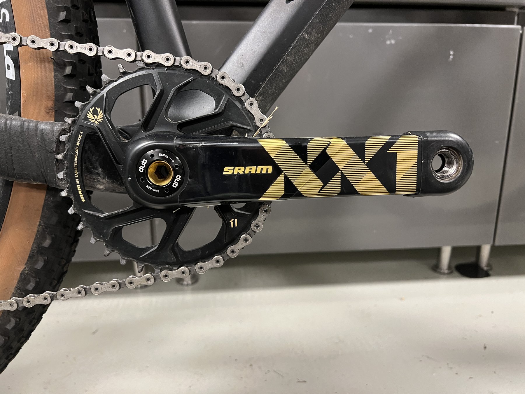 Säljes: SRAM, SRAM XX1 Eagle Non Boost DUB 34T, 175mm Vevparti (Svart ...