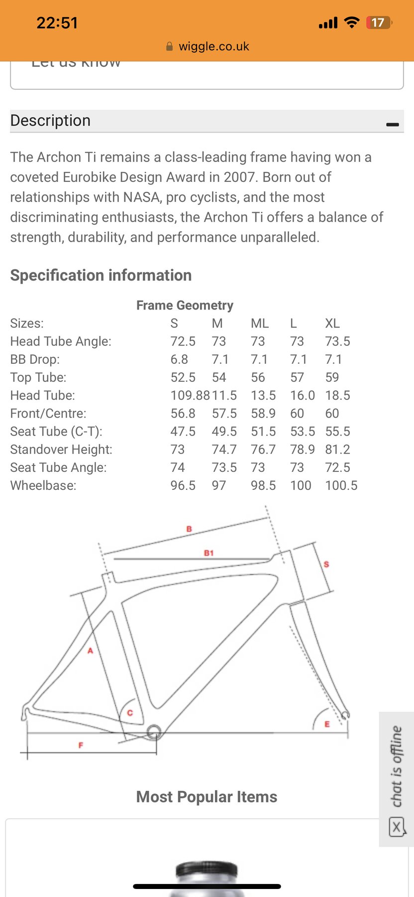 Säljes: Litespeed Archon Ti M/L | Happyride.se