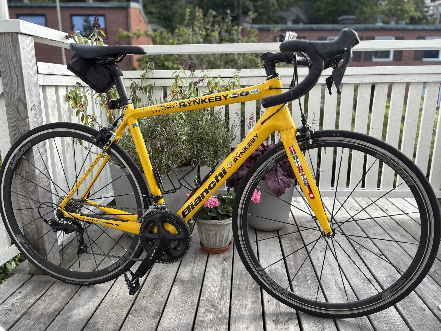 Säljes: Team Rynkeby Bianchi Intrepido | Happyride.se