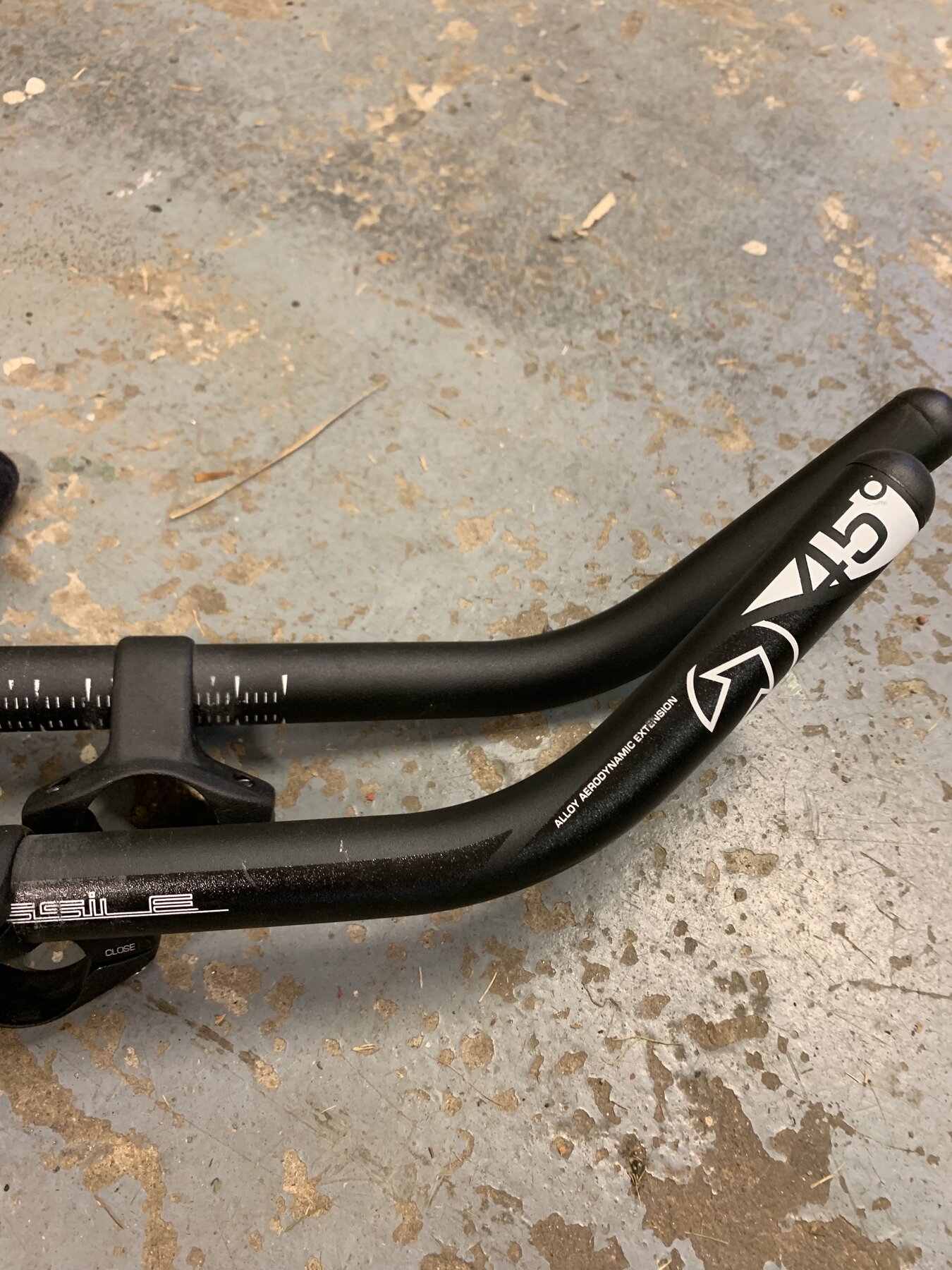 Säljes: PRO Missile ski bend aero extension bar / tri bar clip on ...