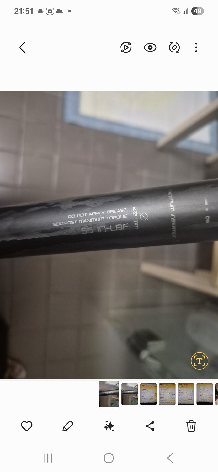 Säljes: Limited Edition Carbon Seatpost S.works | Happyride.se