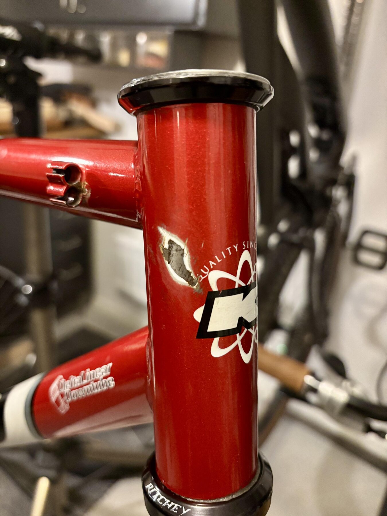 Säljes: KHS Team HT - True Temper OX Ultra II - 19” - Ram | Happyride.se