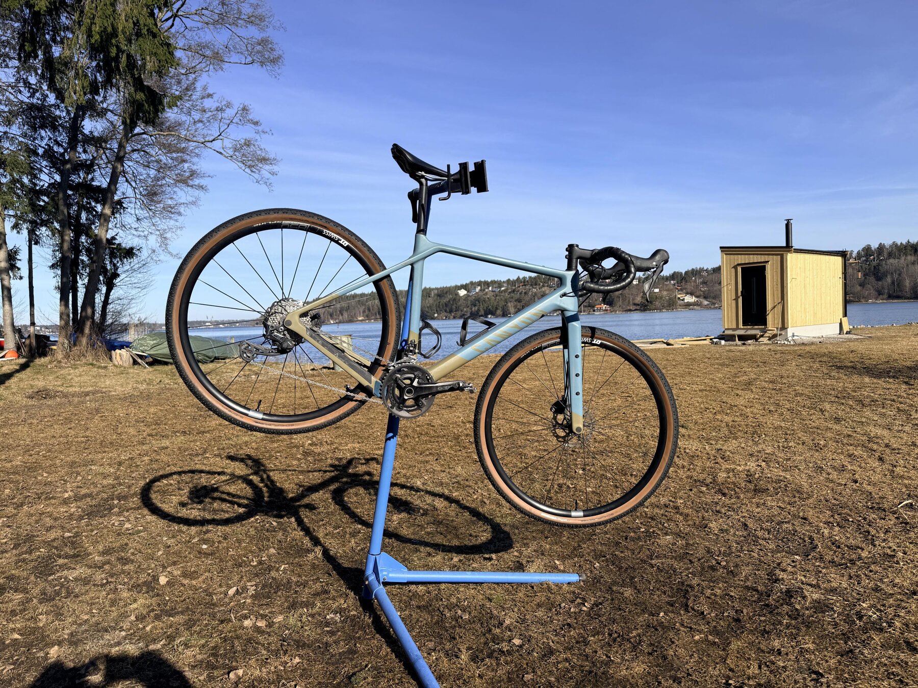 Säljes: Canyon Grizl CF SL 7 Karbon färg oliv/sky | Happyride.se