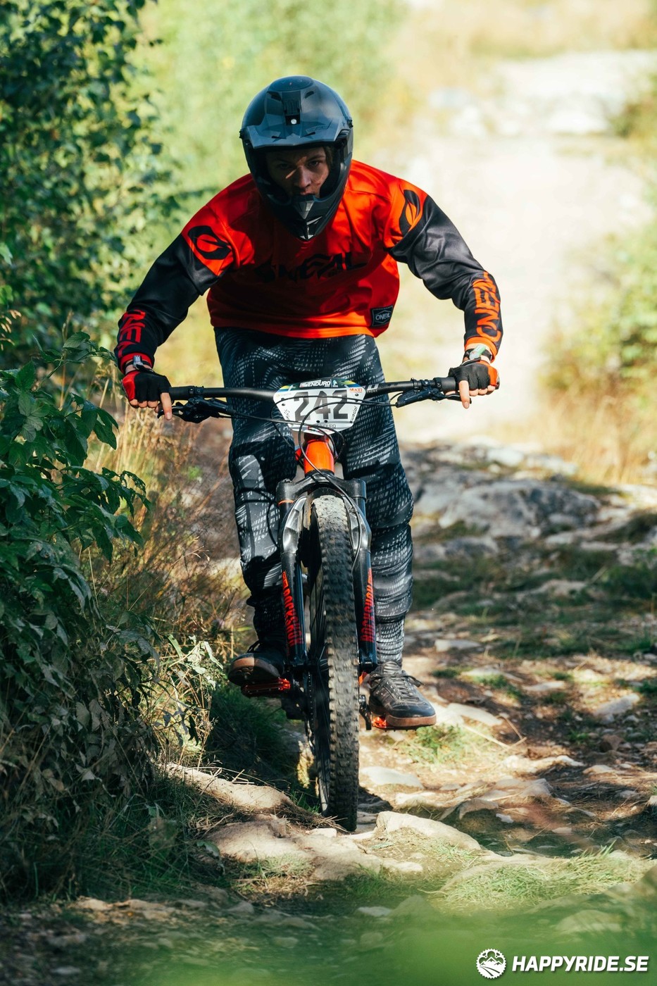 Startnummer 242 - Enduro-SM 2022 | Happyride.se